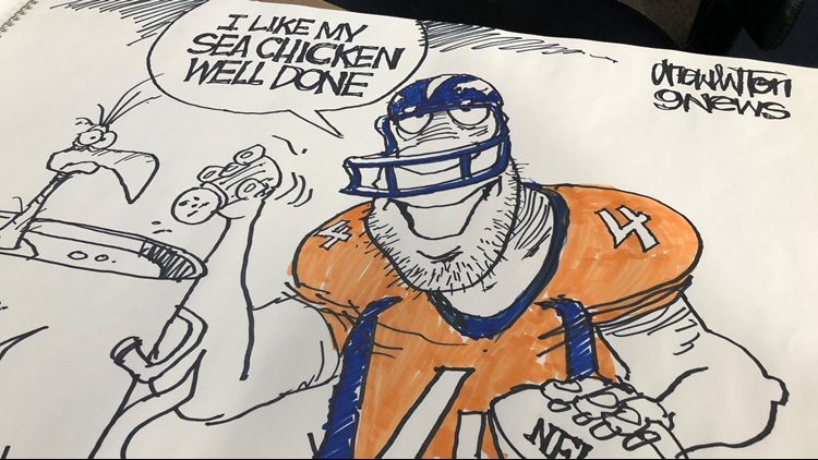 Cartoonist Drew Litton shares his take on the Denver Broncos season ...
