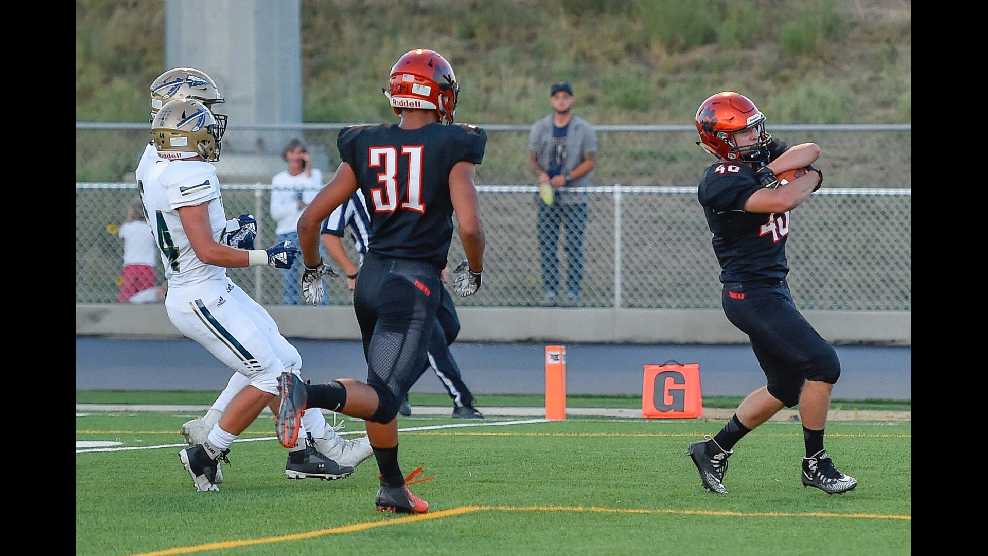 Erie defeats rival Frederick at home in 43-16 final | 9news.com
