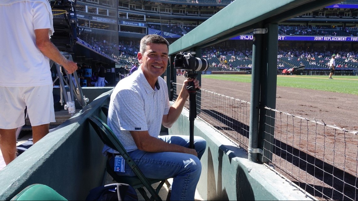Behind Tom Green's lens as he photographs the NL West-leading Colorado ...