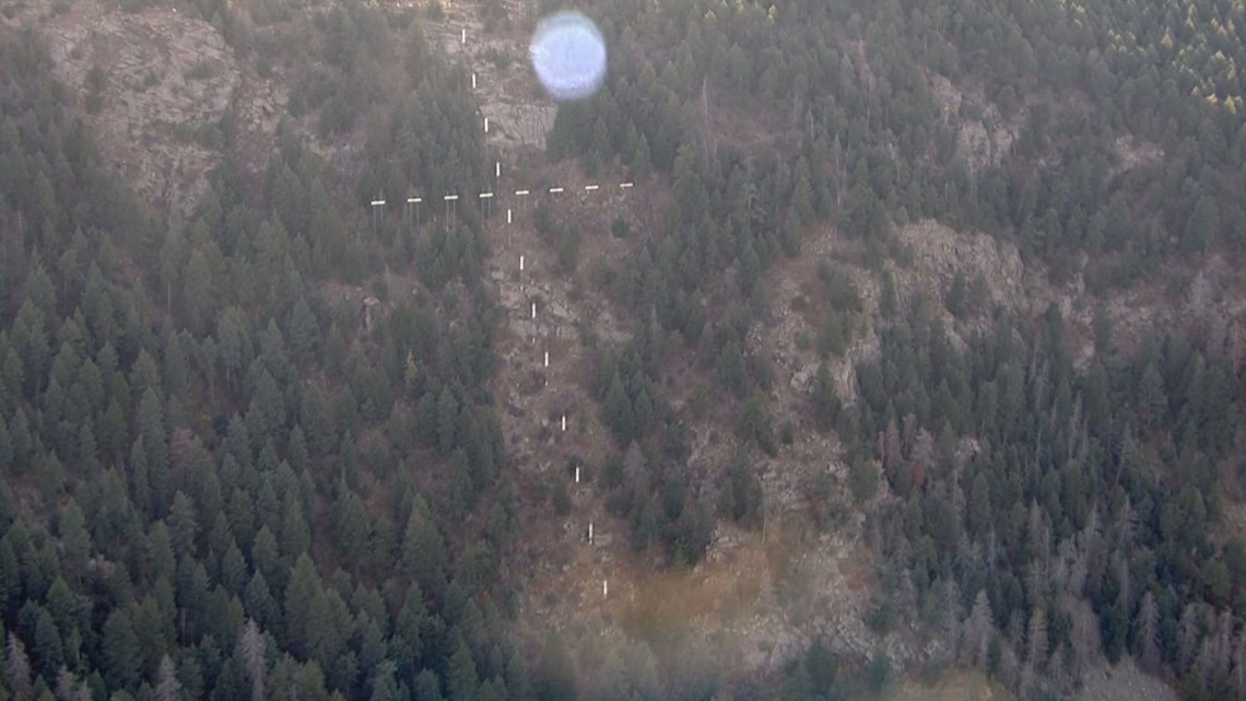 Lightning knocked out lighted cross above Morrison | 9news.com