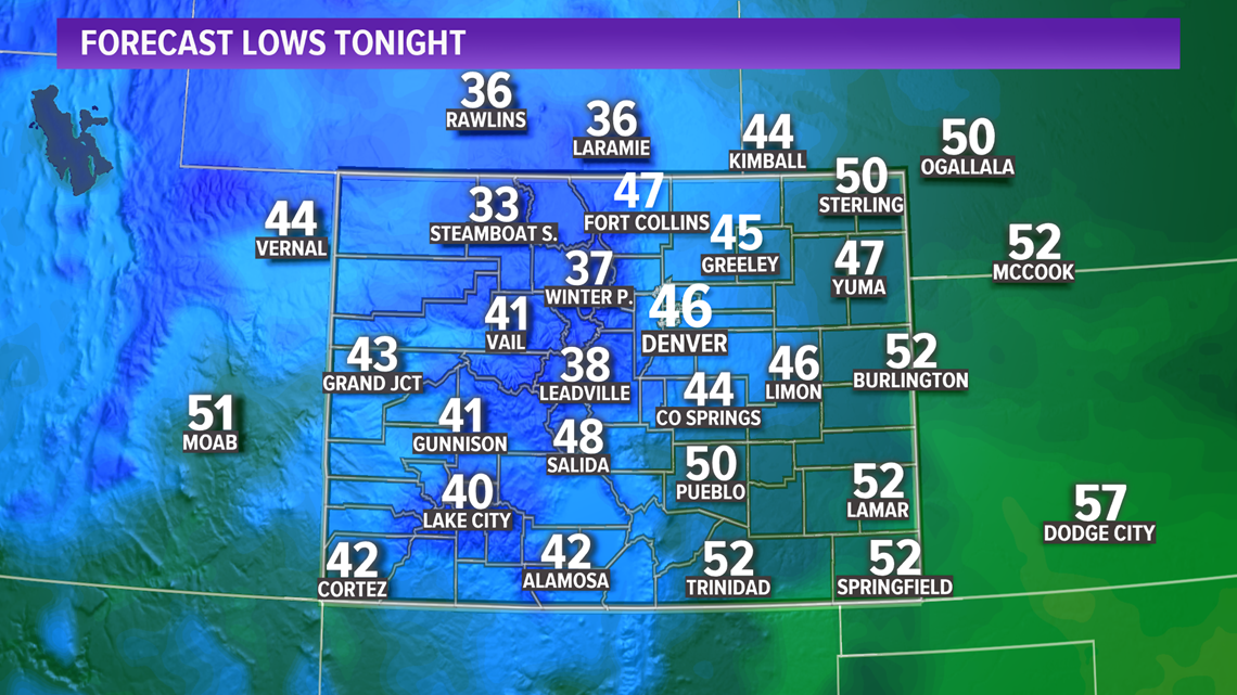 Denver, Colorado, Front Range weather forecast | 9news.com