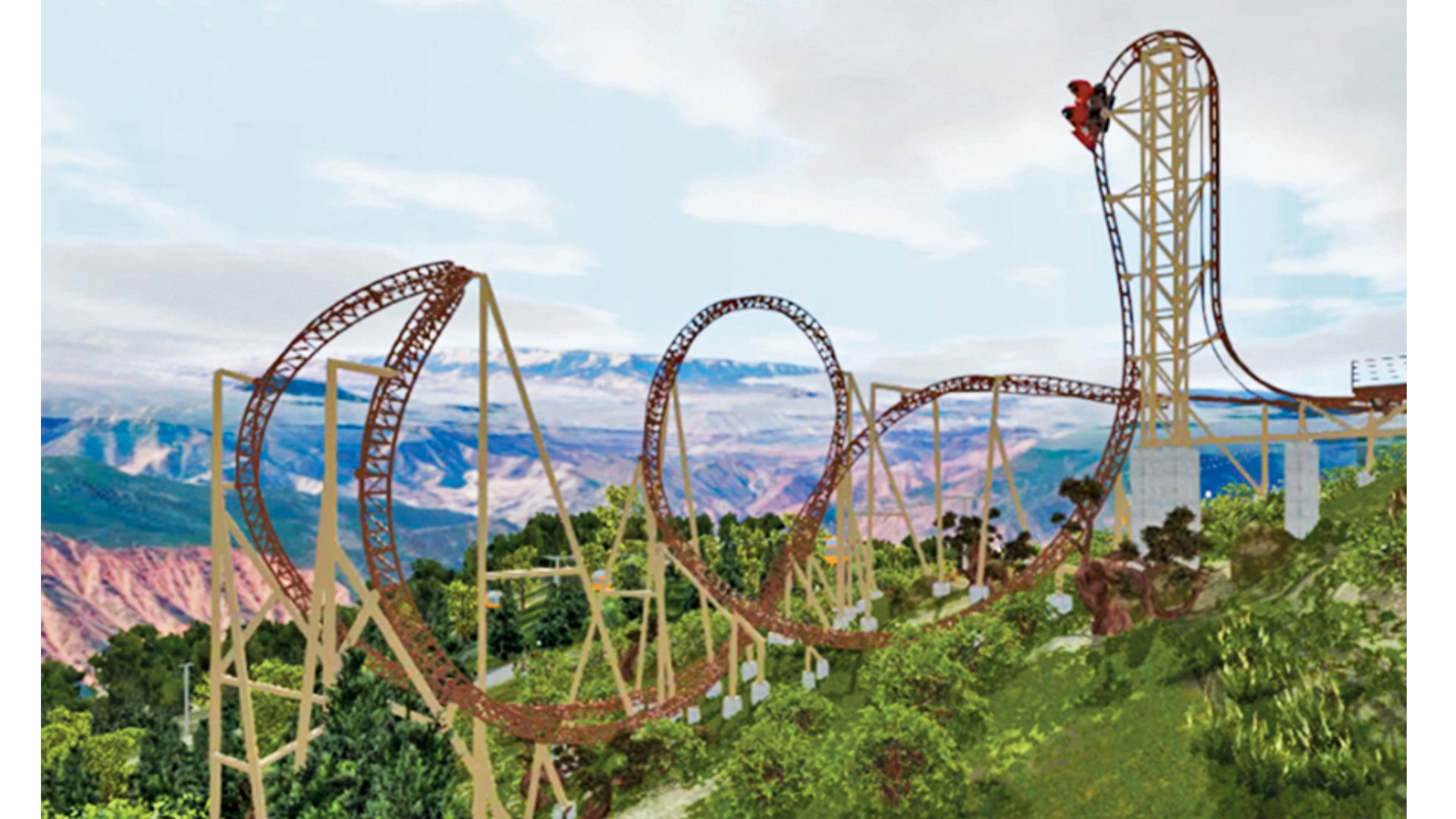 Record breaking coaster coming to Colorado mountain top | 9news.com