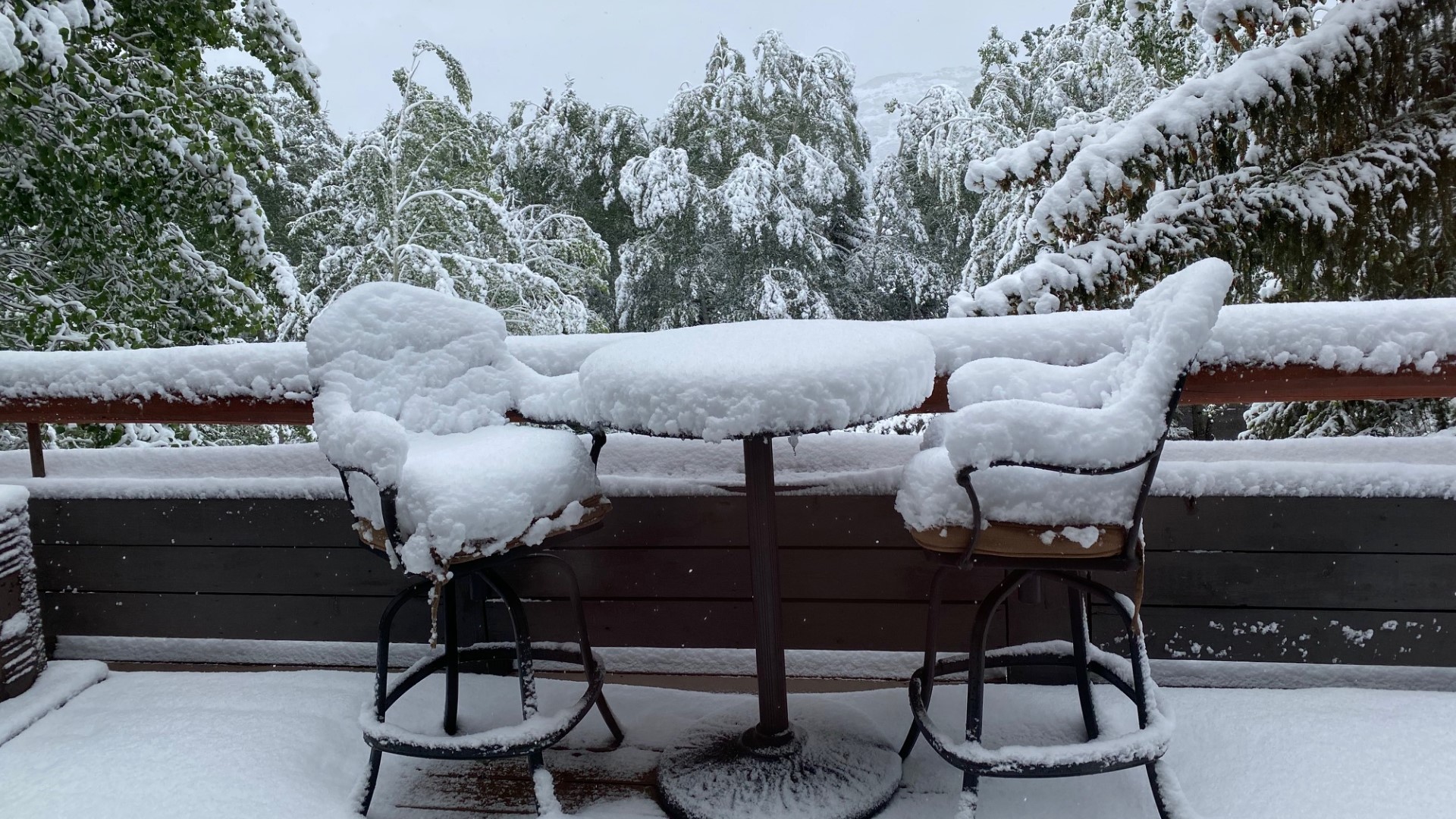 Photos show snow on Rabbit Ears, Cameron Pass in Colorado | 9news.com