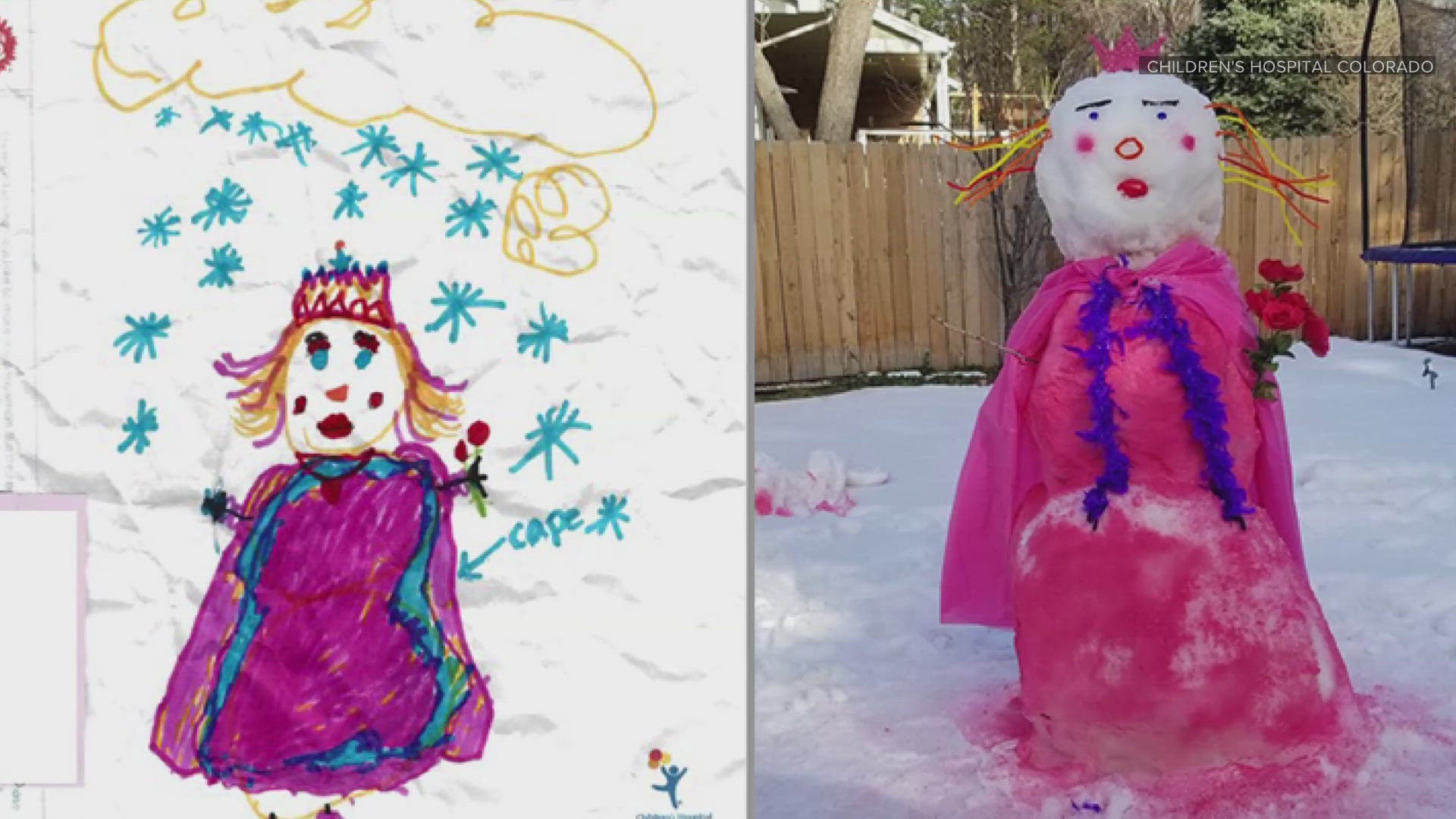 Children's Colorado seeks volunteers to bring snowmen sketches to life ...
