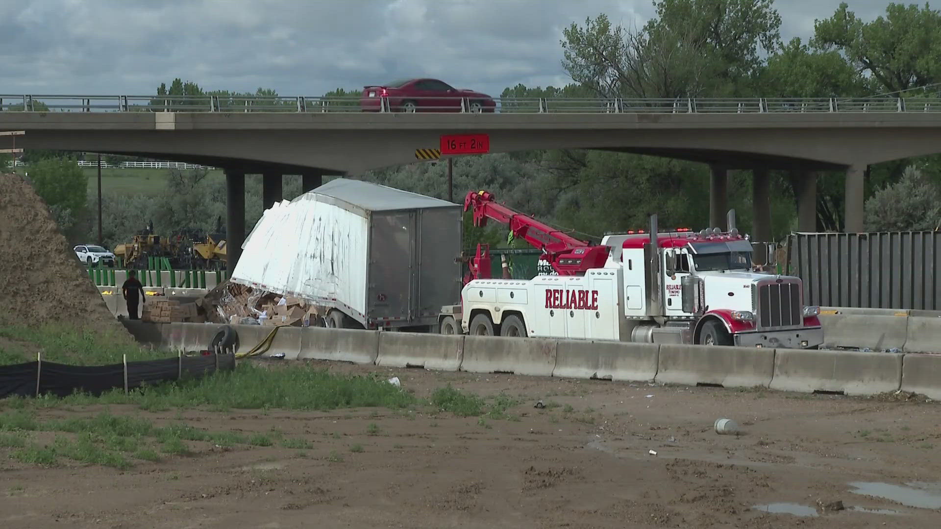Traffic crashes rise amid I-25 construction expansion | 9news.com