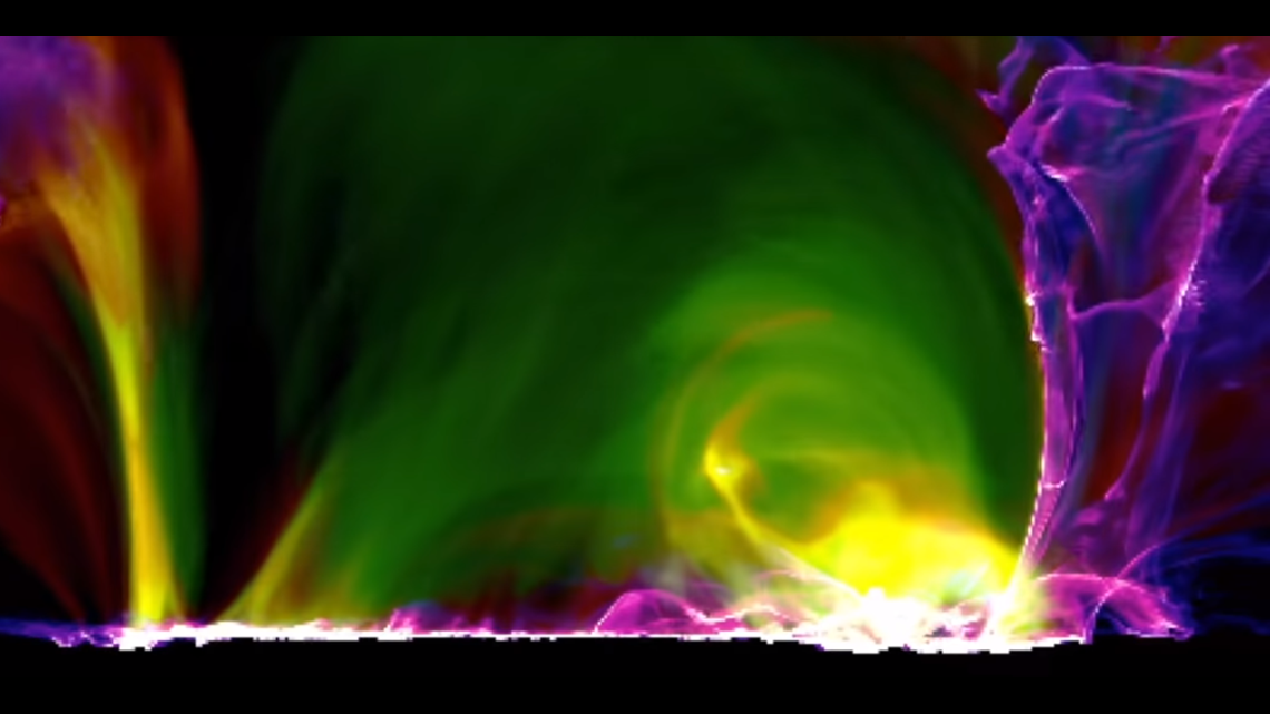 Flashy animation shows entire life cycle of solar flare | 9news.com