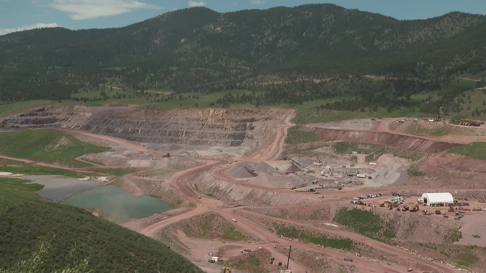 Uranium found in materials used to build dam at Chimney Hollow ...