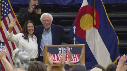 AOC, Bernie Sanders in Colorado for 'Fighting Oligarchy' rallies ...