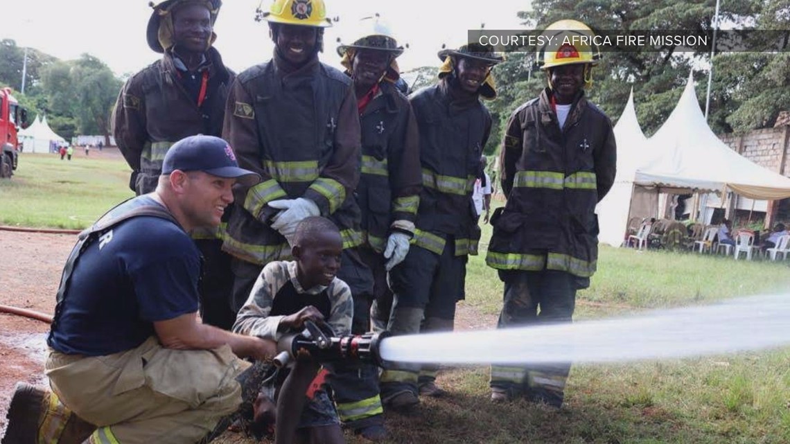 Colorado firefighters train Kenyan colleagues overseas | 9news.com