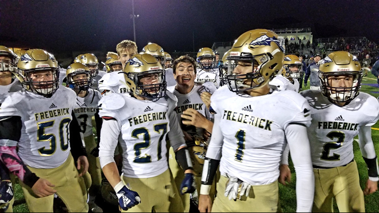 Frederick football takes down No. 7 Holy Family | 9news.com