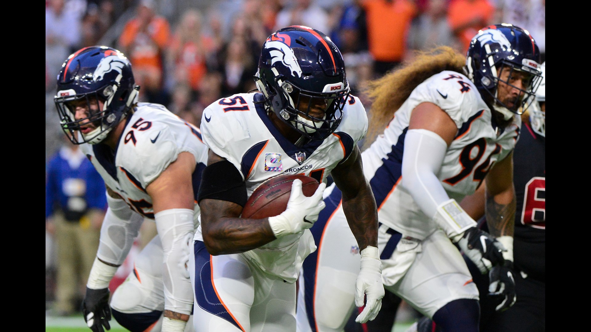 Denver Broncos kick Arizona's behinds, 45-10 | 9news.com