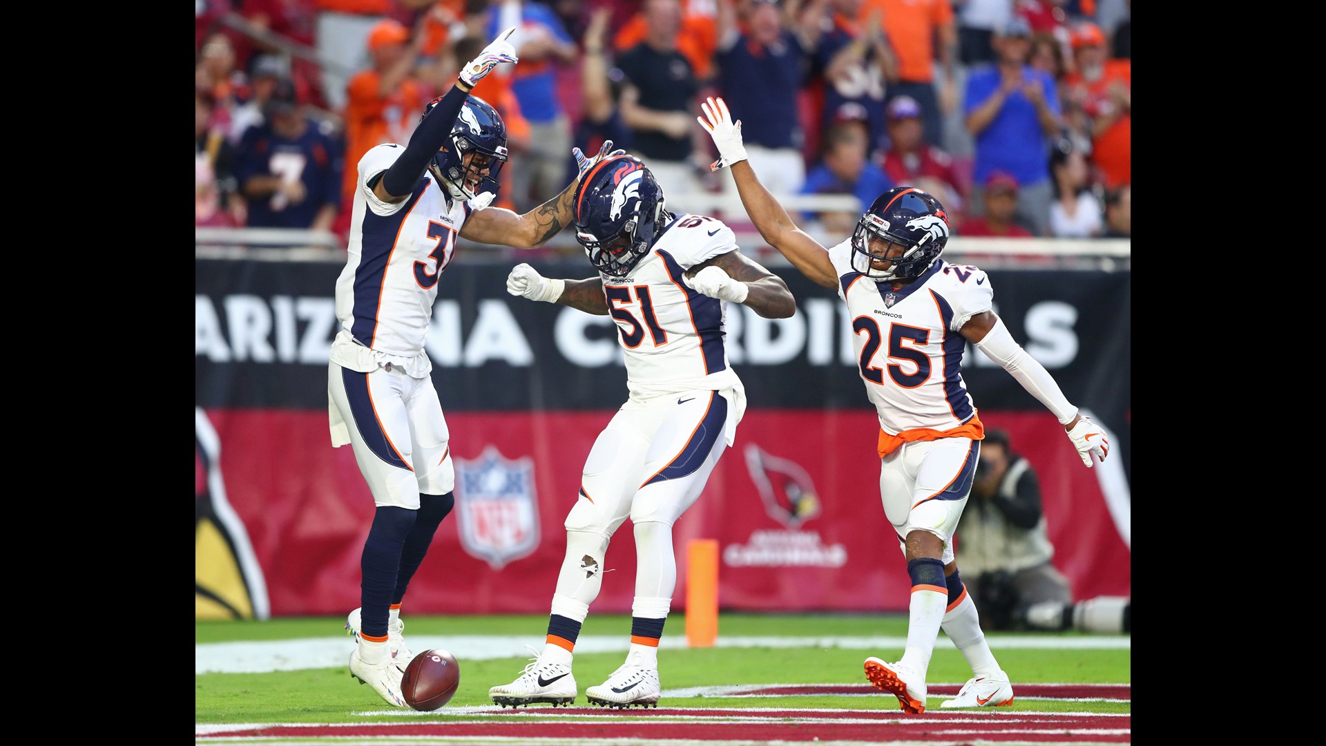 Denver Broncos kick Arizona's behinds, 45-10 | 9news.com