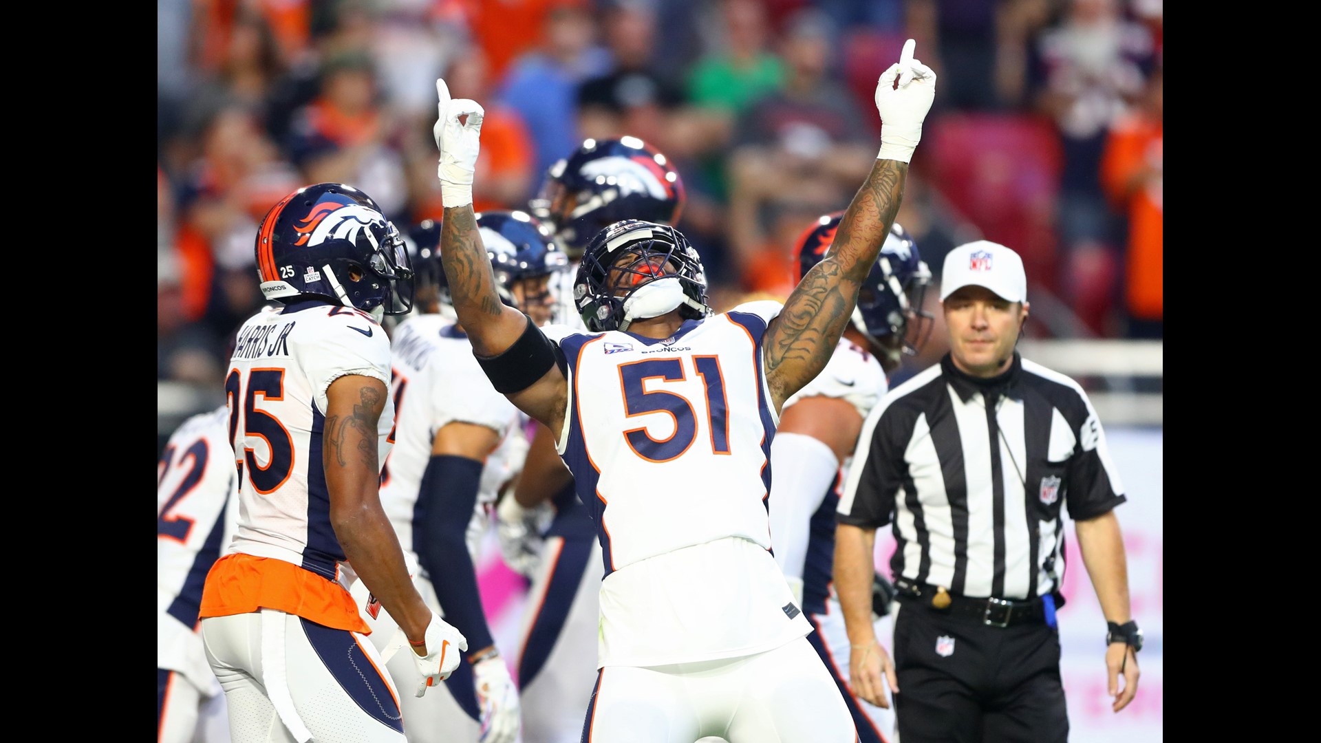 Denver Broncos kick Arizona's behinds, 45-10 | 9news.com