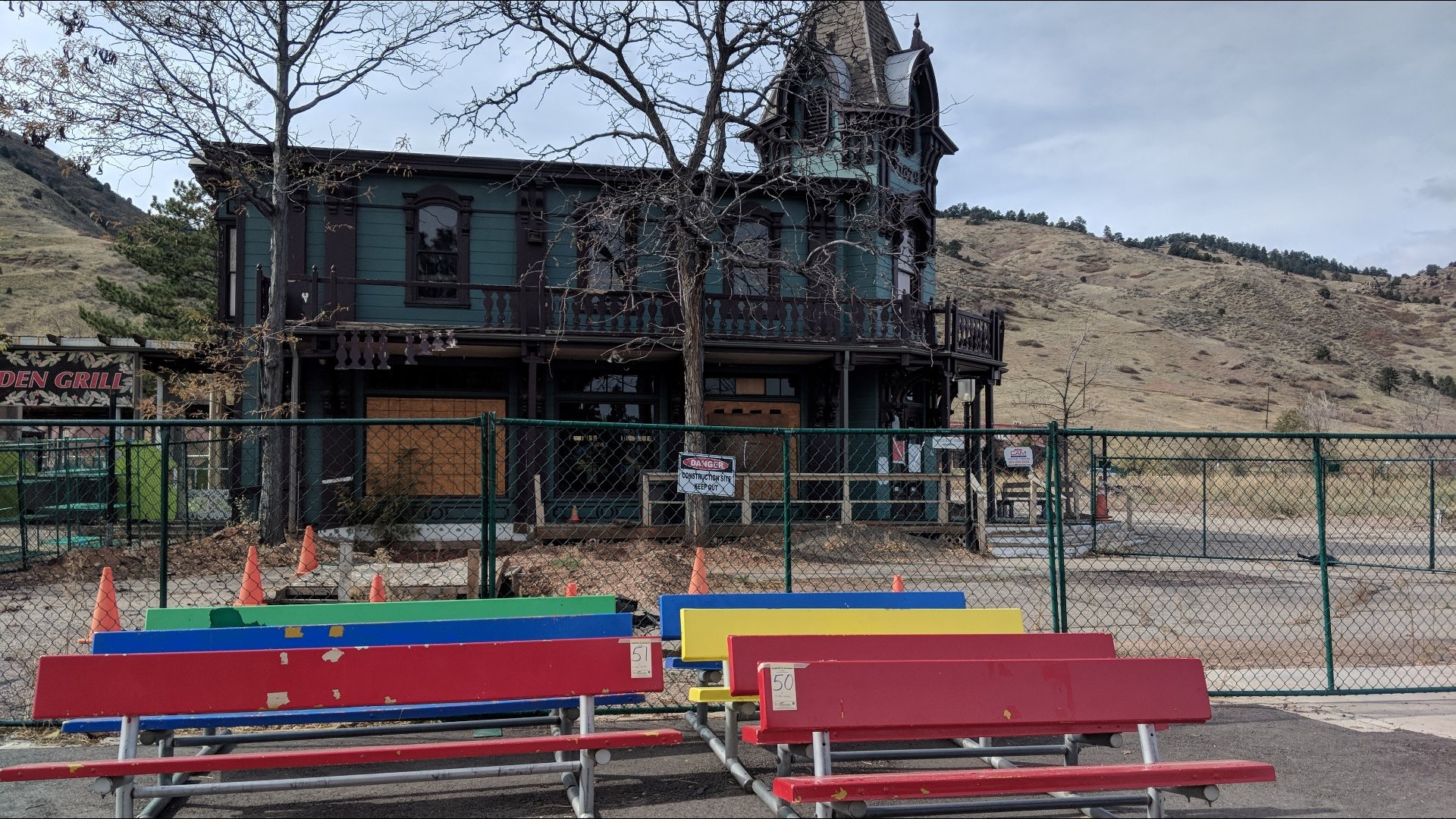 These items are up for auction at Heritage Square Amusement Park ...