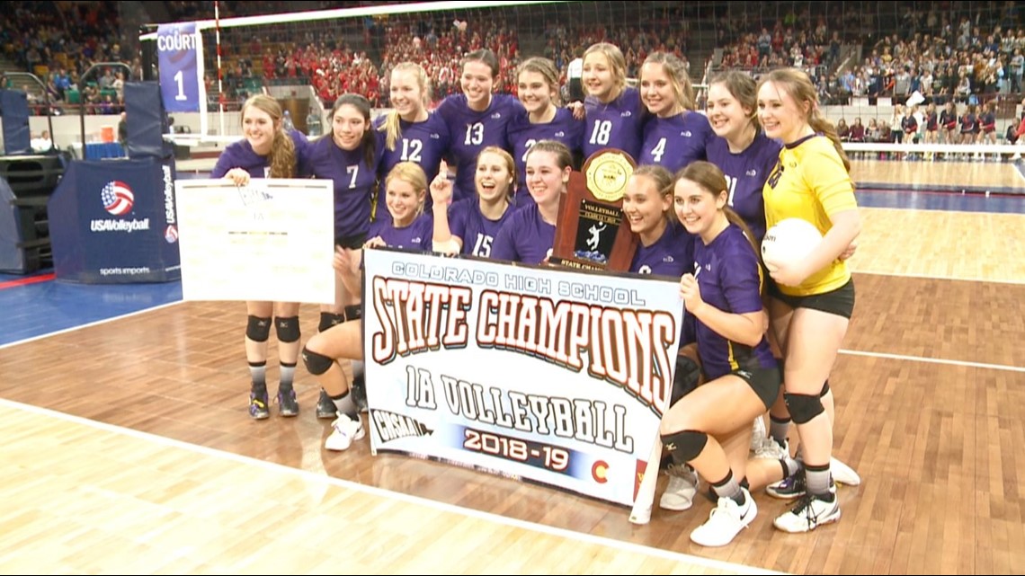 Kit Carson wins back-to-back 1A state volleyball titles | 9news.com