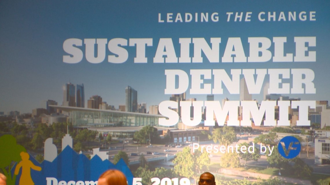 Environment activists show up to the Sustainable Denver Summit with ...