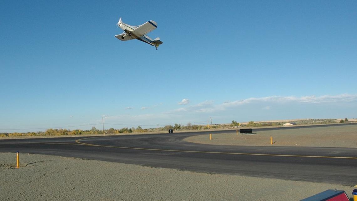 Boulder Municipal Airport runway construction concludes | 9news.com