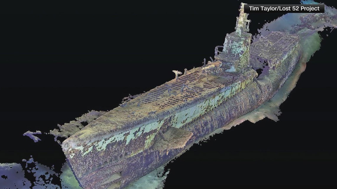 Submarine sunk during World War II discovered | 9news.com
