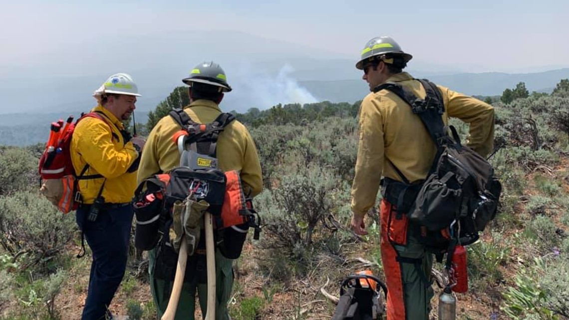 Colorado wildfire sparks in Eagle County | 9news.com