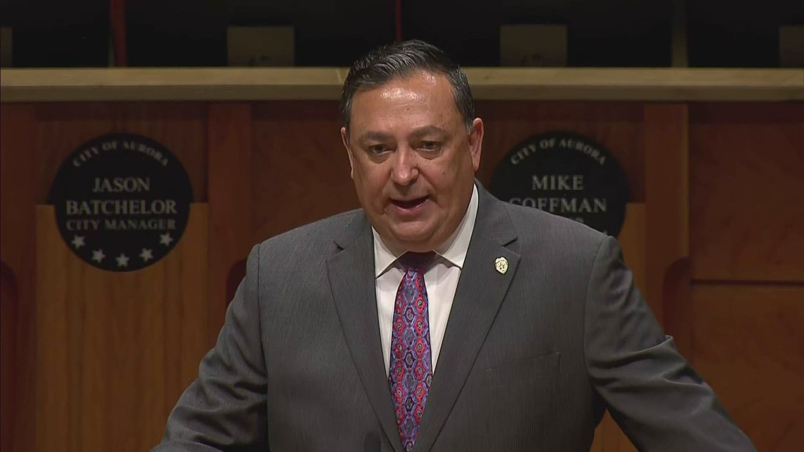 Acevedo steps down, new Aurora PD interim chief takes oath | 9news.com