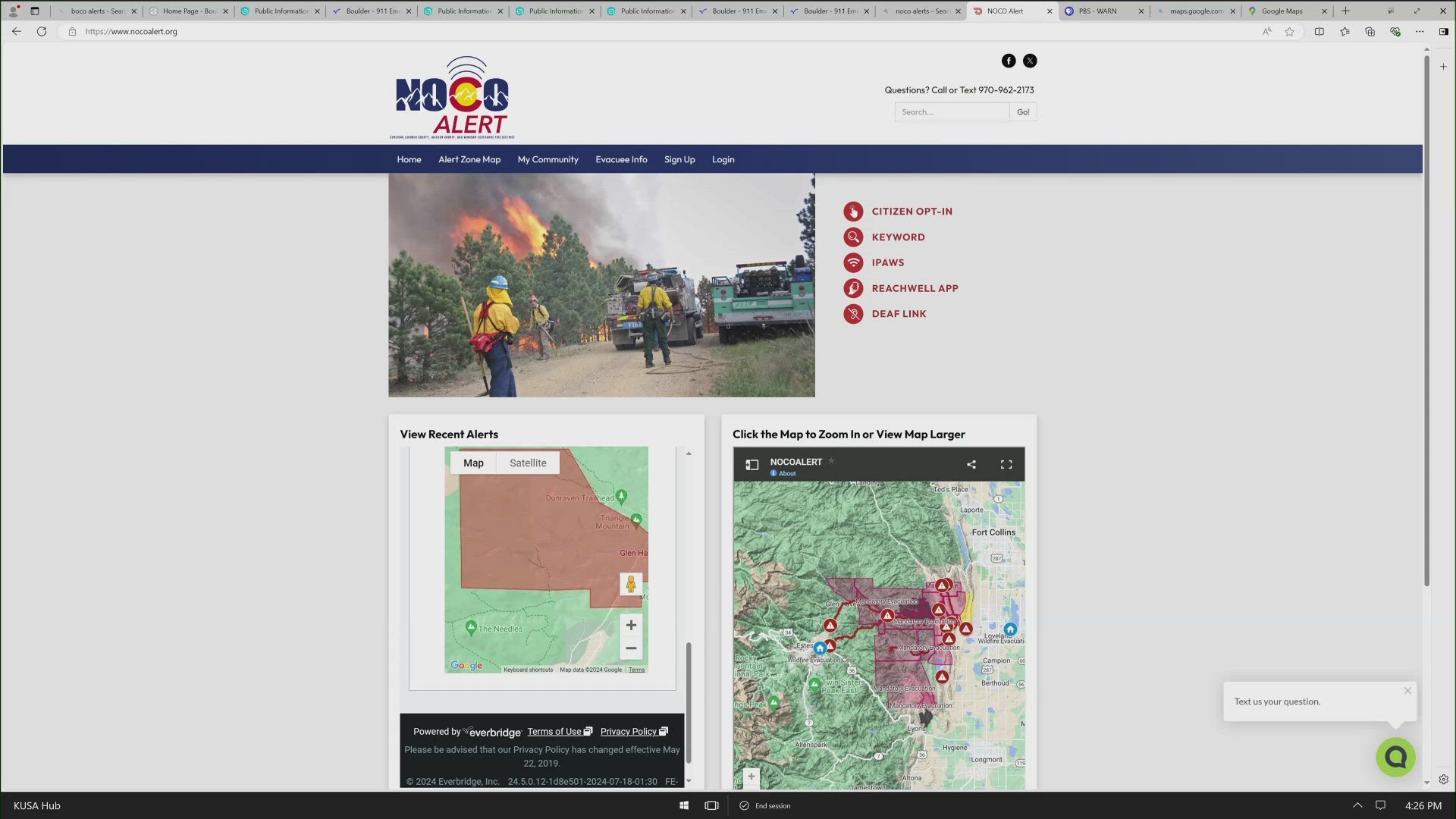 New voluntary evacuation for Alexander Mountain Fire | 9news.com