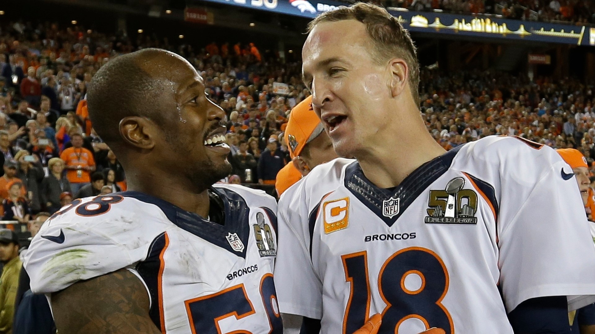 Manning and Miller are 9NEWS' top Broncos players of decade | 9news.com