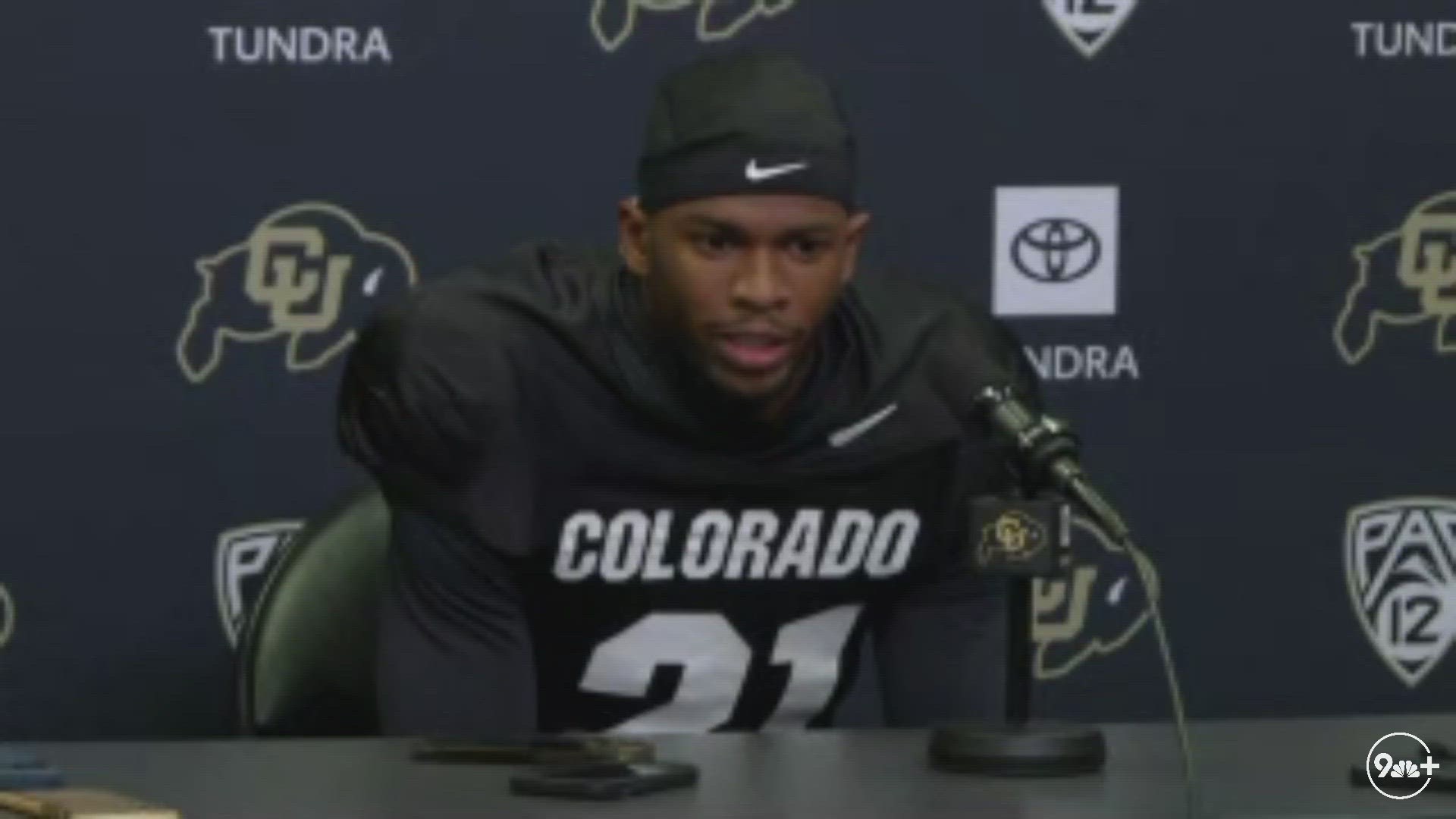 Shilo Sanders addresses targeting ejection in loss to UCLA | 9news.com