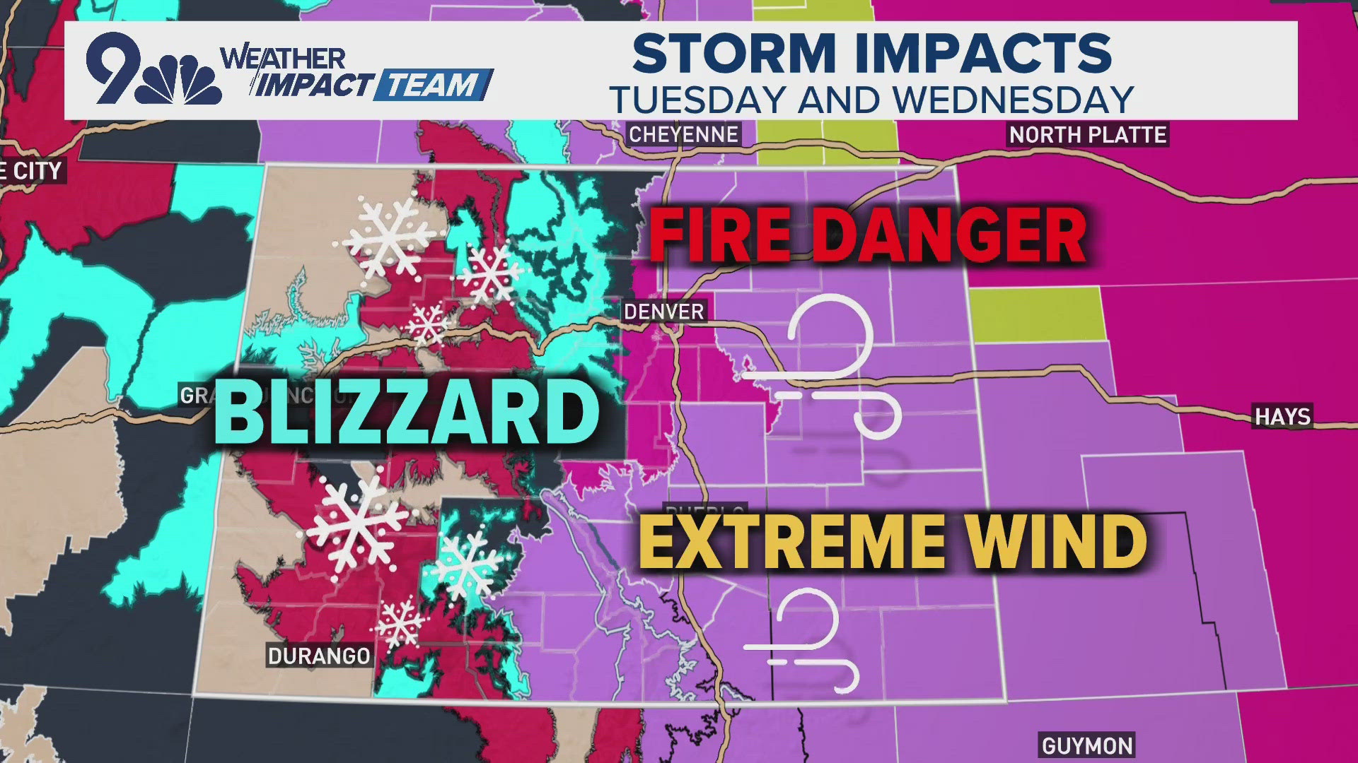 Latest forecast | Highs near 70 degrees Monday ahead of strong storm ...
