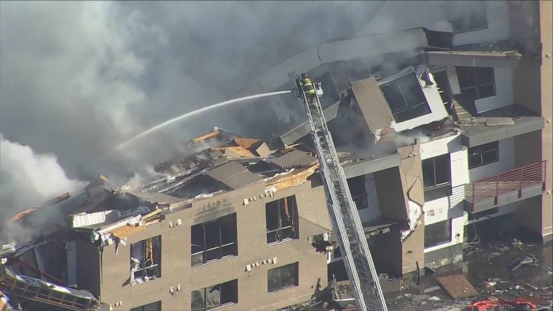 Firefighting continues at Denver apartment building construction site ...