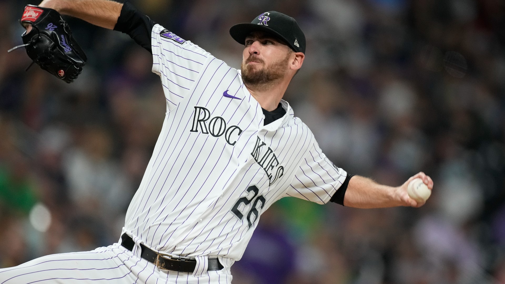 Rockies pitcher Austin Gomber done for season with back injury | 9news.com