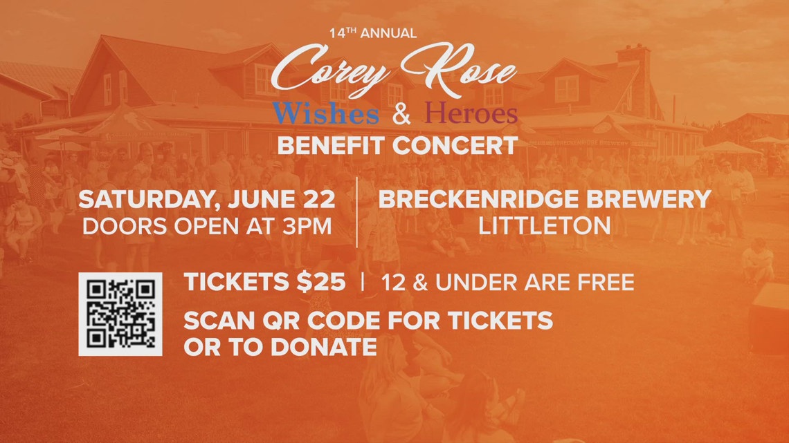 Corey Rose Wishes and Heroes benefit concert at Breckenridge Brewery ...
