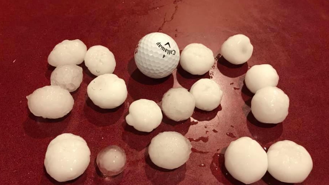 Does large hail fall in the mountains? | 9news.com