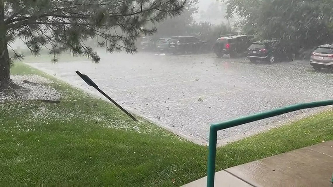 Heavy rain, hail in Ken Caryl | 9news.com