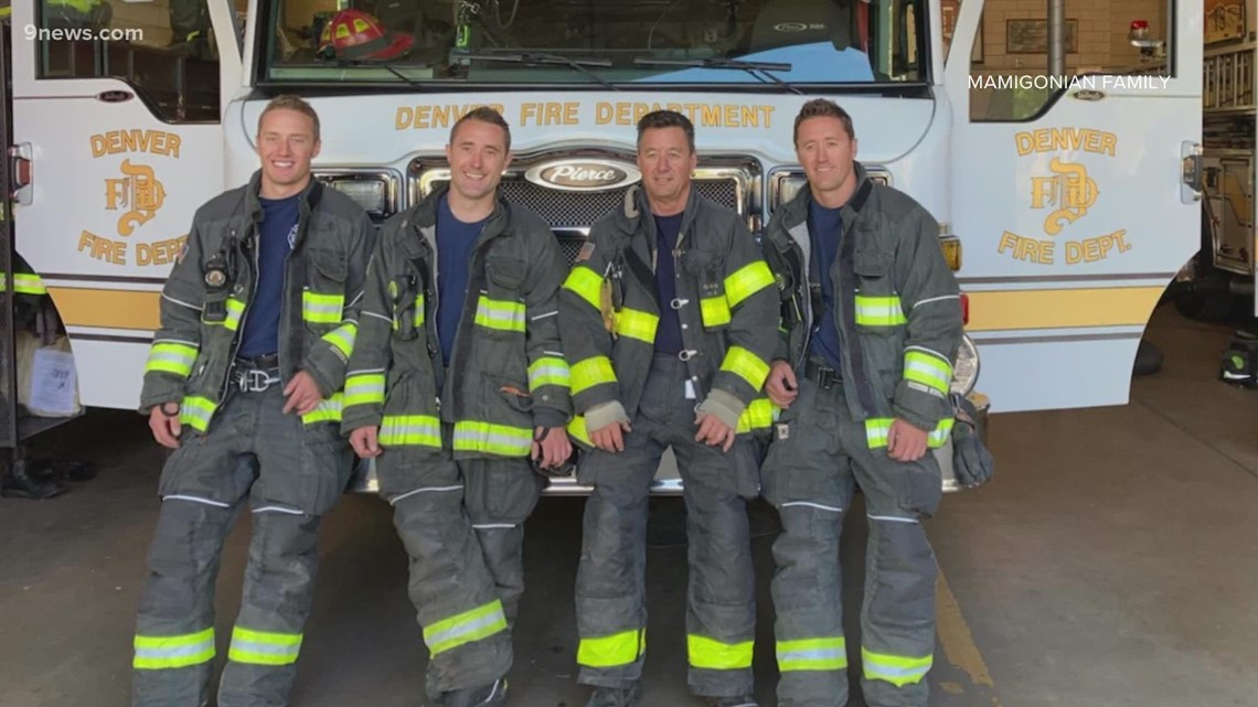 Father, 3 sons all Denver firefighters | 9news.com