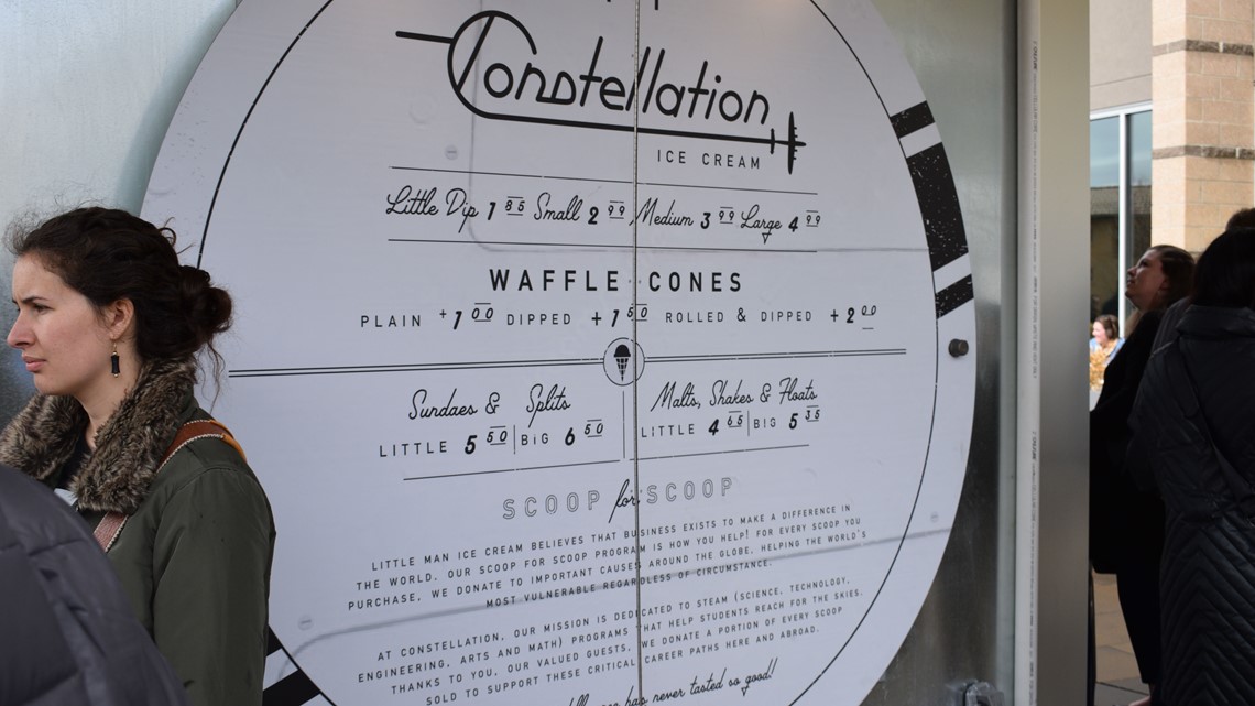 The Constellation, Little Man's newest ice cream shop, now open in ...