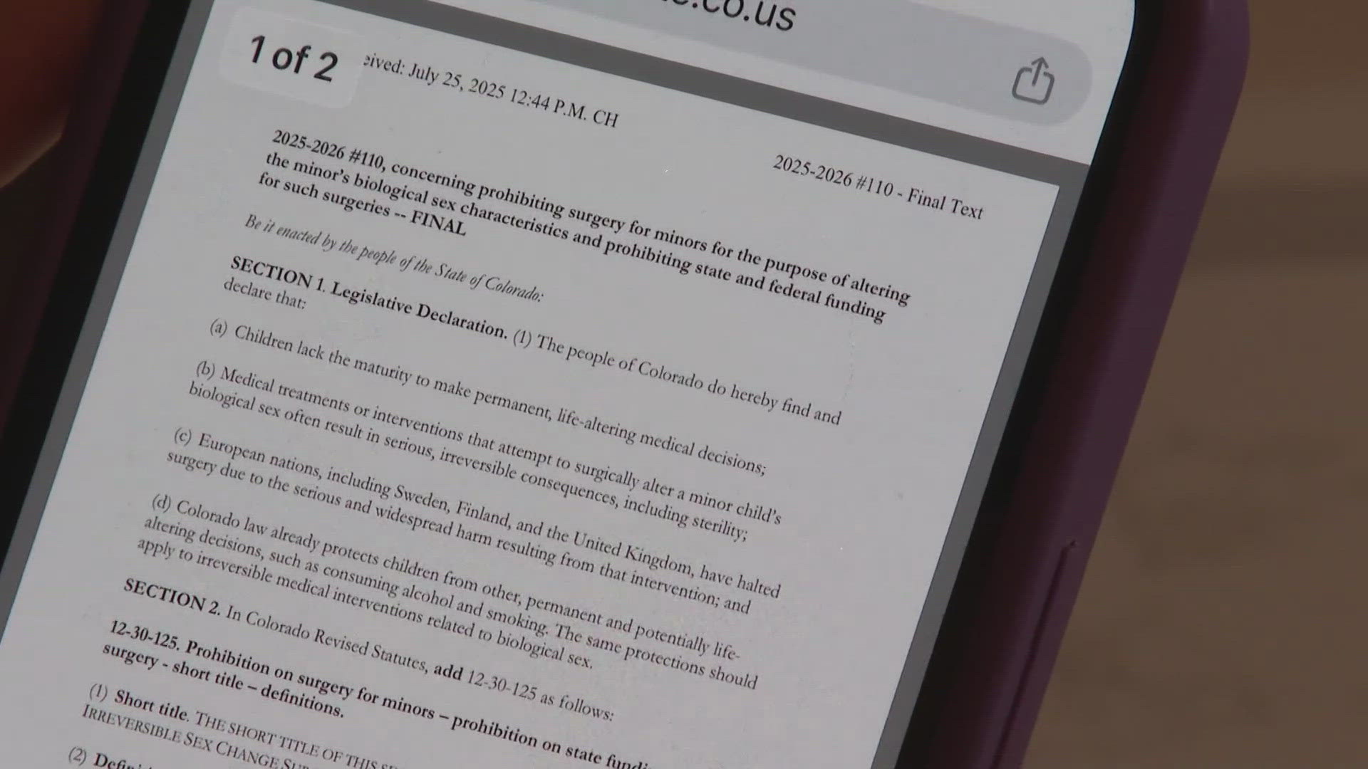 Colorado ballot initiative draws debate over care for transgender youth ...