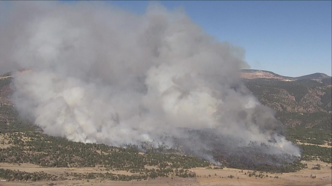 Colorado Springs fire that forced evacuations was started by sheriff's ...