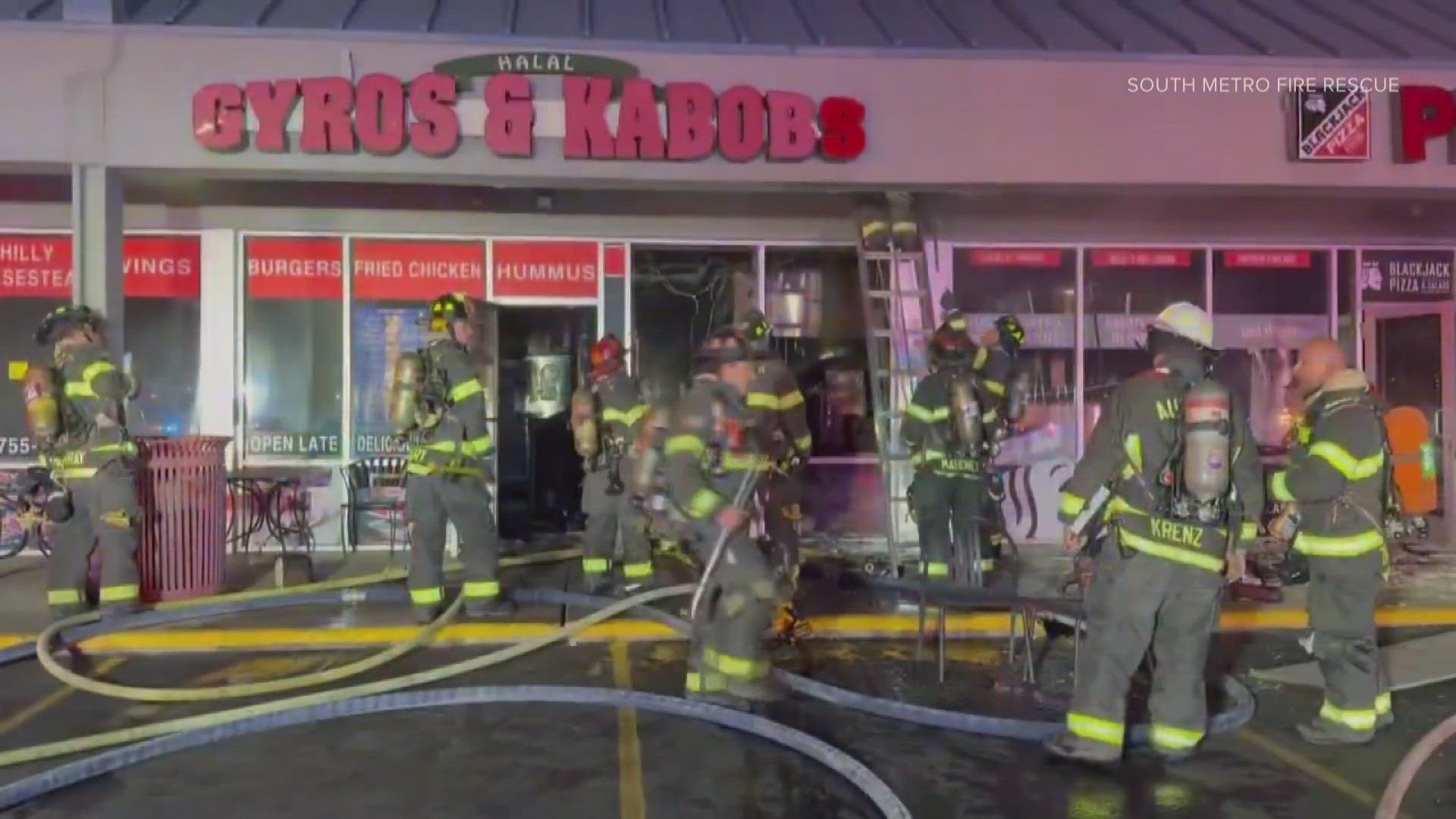Fire extensively damages restaurant on South Parker Road | 9news.com