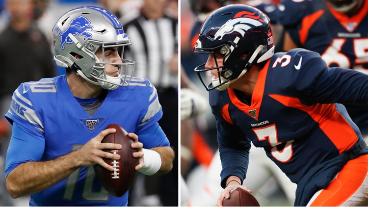 Denver Broncos vs. Detroit Lions: Live coverage TV NFL Week 16 | 9news.com