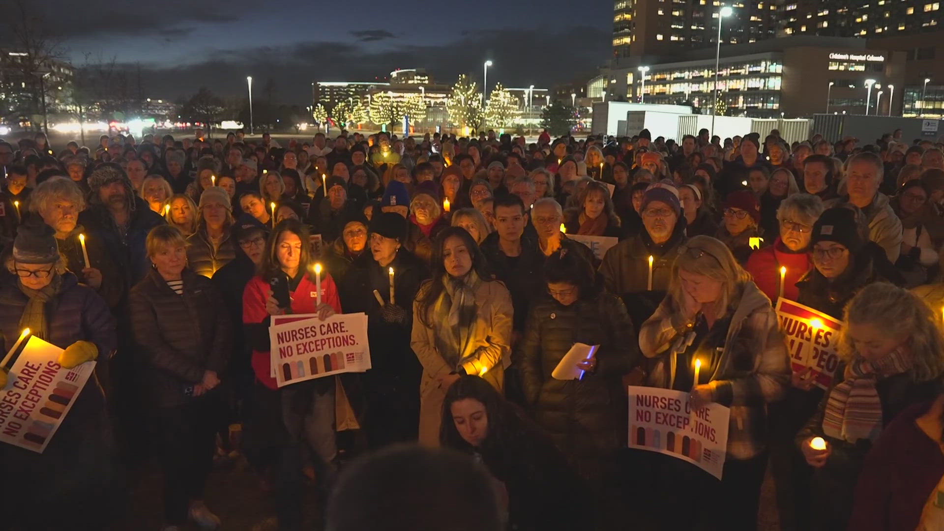 VA nurses hold vigil for Alex Pretti in Aurora | 9news.com