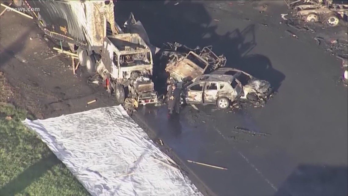 Survivor of fiery semi crash on I-70 files lawsuit after suffering ...