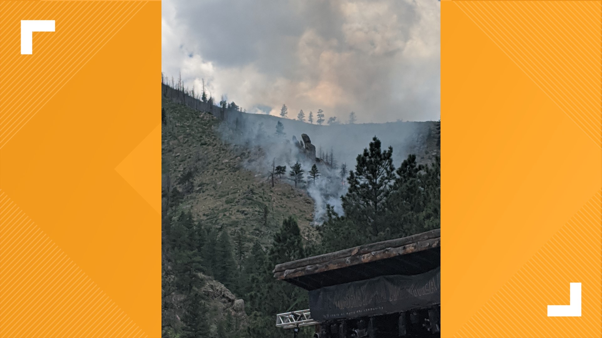 Crews battle wildfire in Poudre Canyon in Larimer County | 9news.com