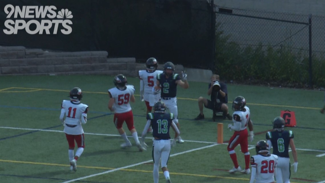 ThunderRidge football dominates Eaglecrest CHSAA 2021 | 9news.com