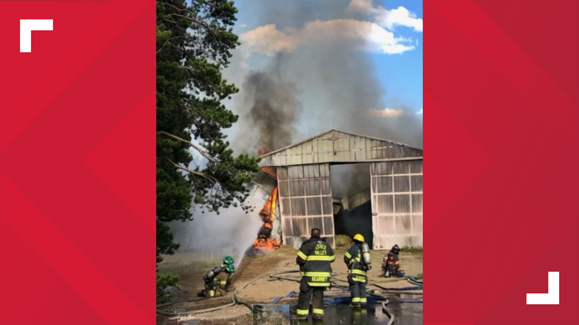 Crews respond to structure fire in Rocky Mountain National Park | 9news.com