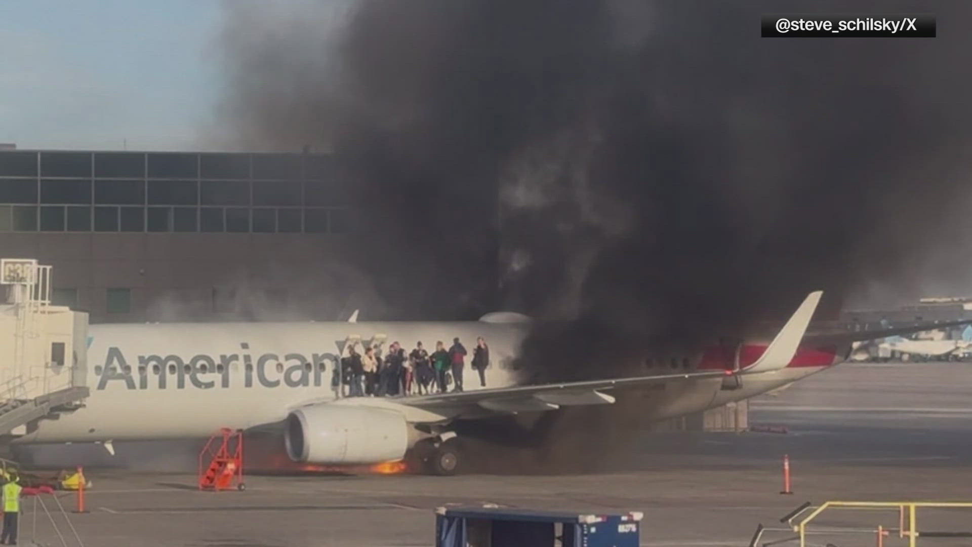 Legal expert advises passengers after American Airlines fire at Denver ...
