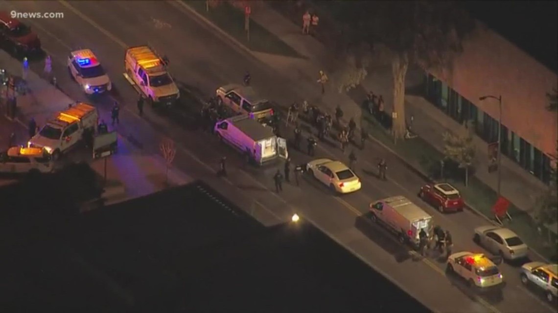 RAW: Rioters cause damage on march through downtown Denver | 9news.com