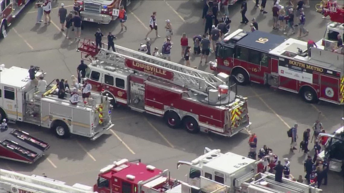 6 months later, firefighters celebrate the fire truck abandoned in ...