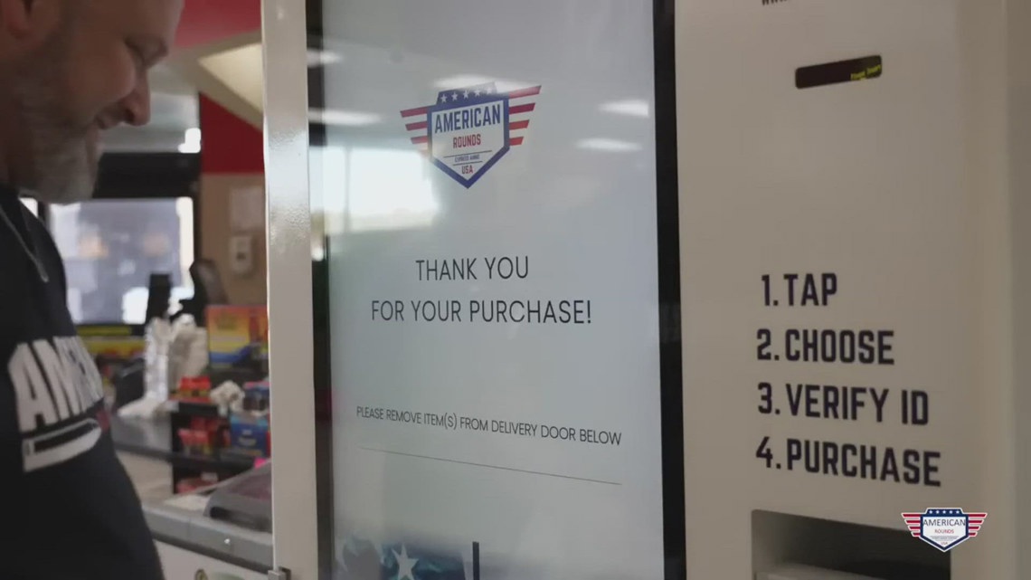 Ammo vending machine coming to Colorado grocery store | 9news.com