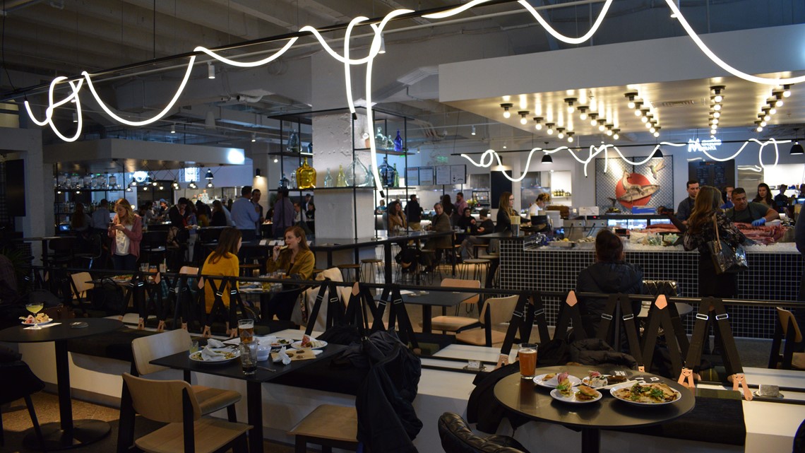 The new Broadway Market opened Friday. Here's a look at some of the ...