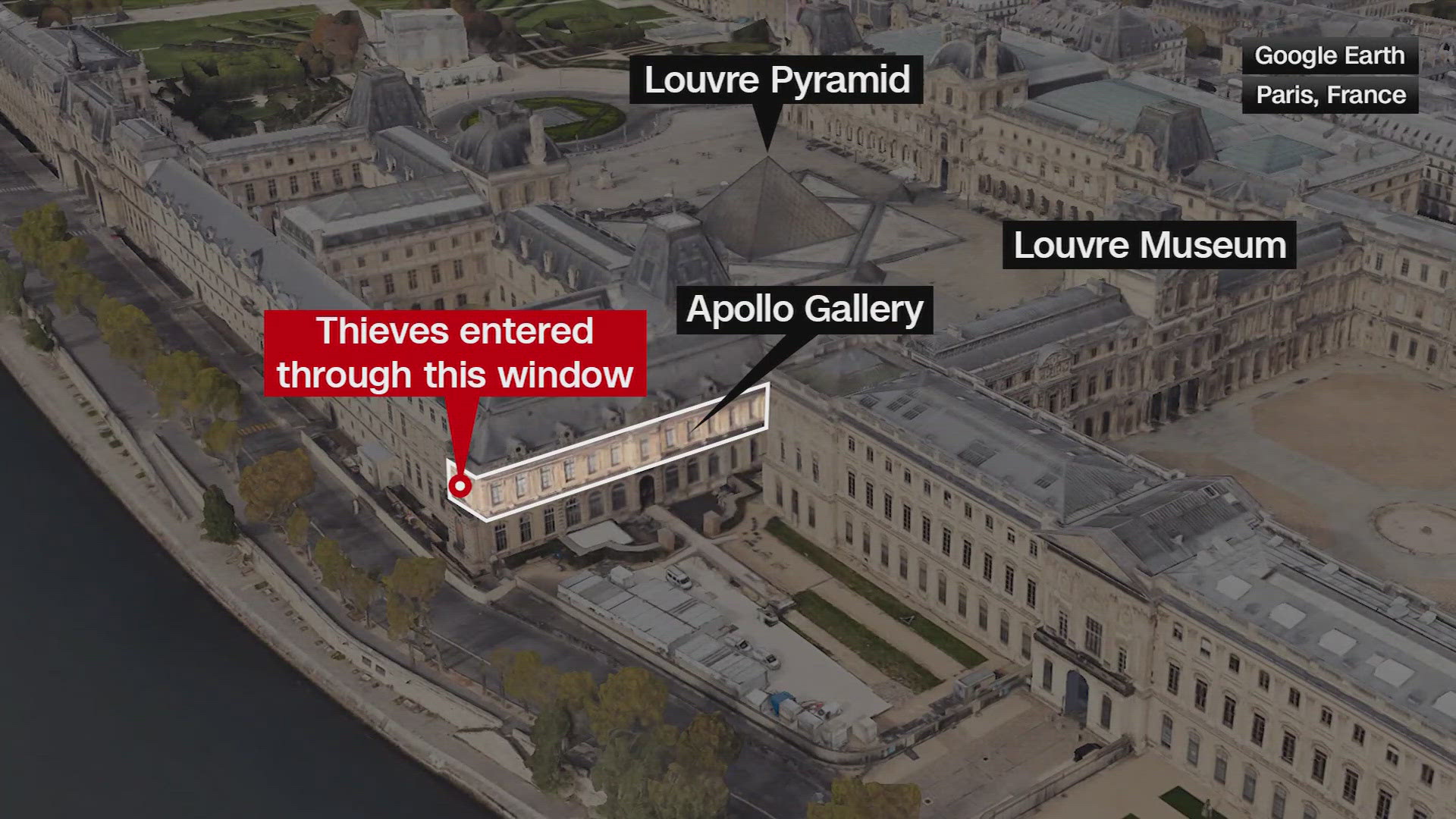 Thieves steal crown jewels in 4 minutes from Louvre Museum | 9news.com